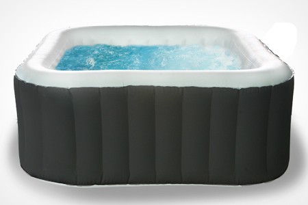 4 Seater Square Aqua Spa Ultimate Pack FREE SHIPPING
